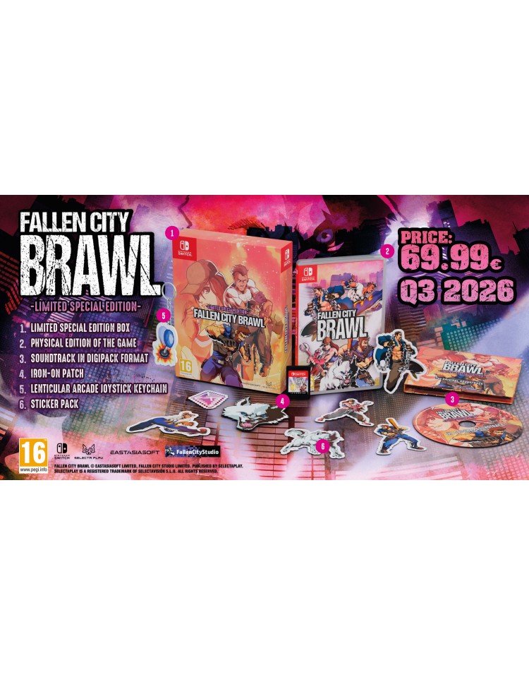 Fallen City Brawl Special Edition SWITCH