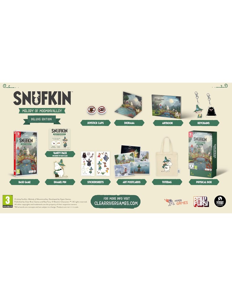 Snufkin Melody of Moominvalley Deluxe Edition SWITCH