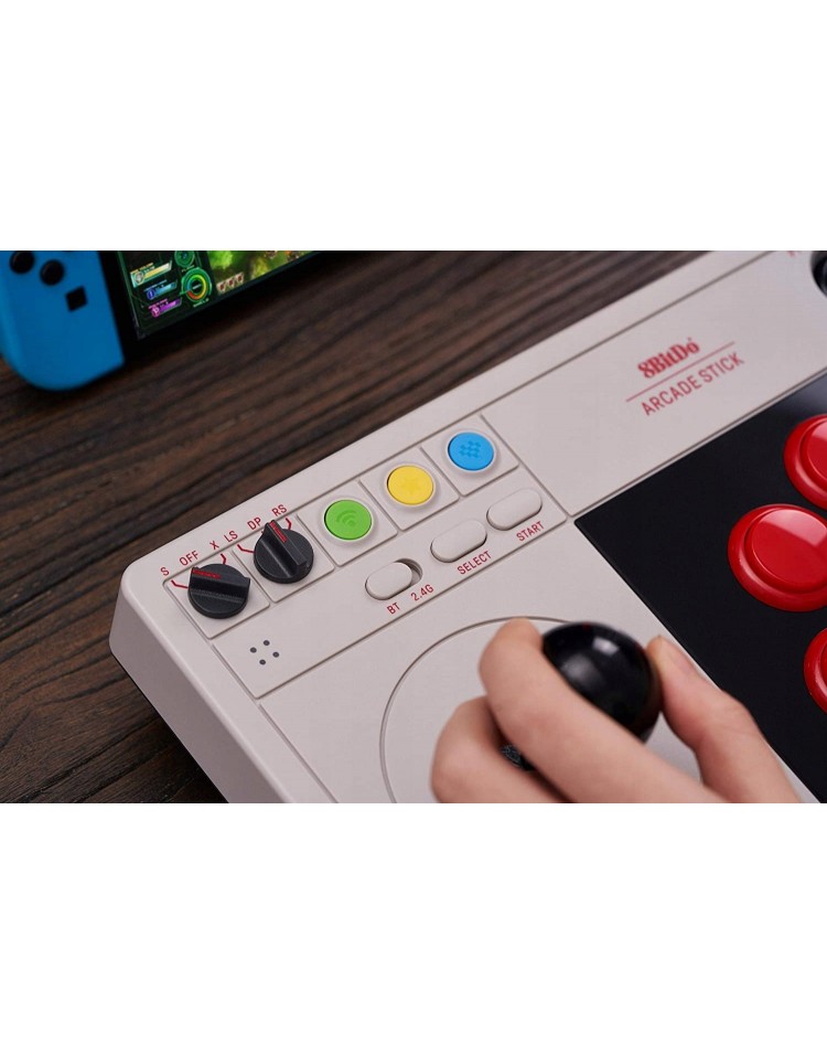 8BitDo Arcade Stick Truxton Steam Bundle - Wireless Arcade Stick ...